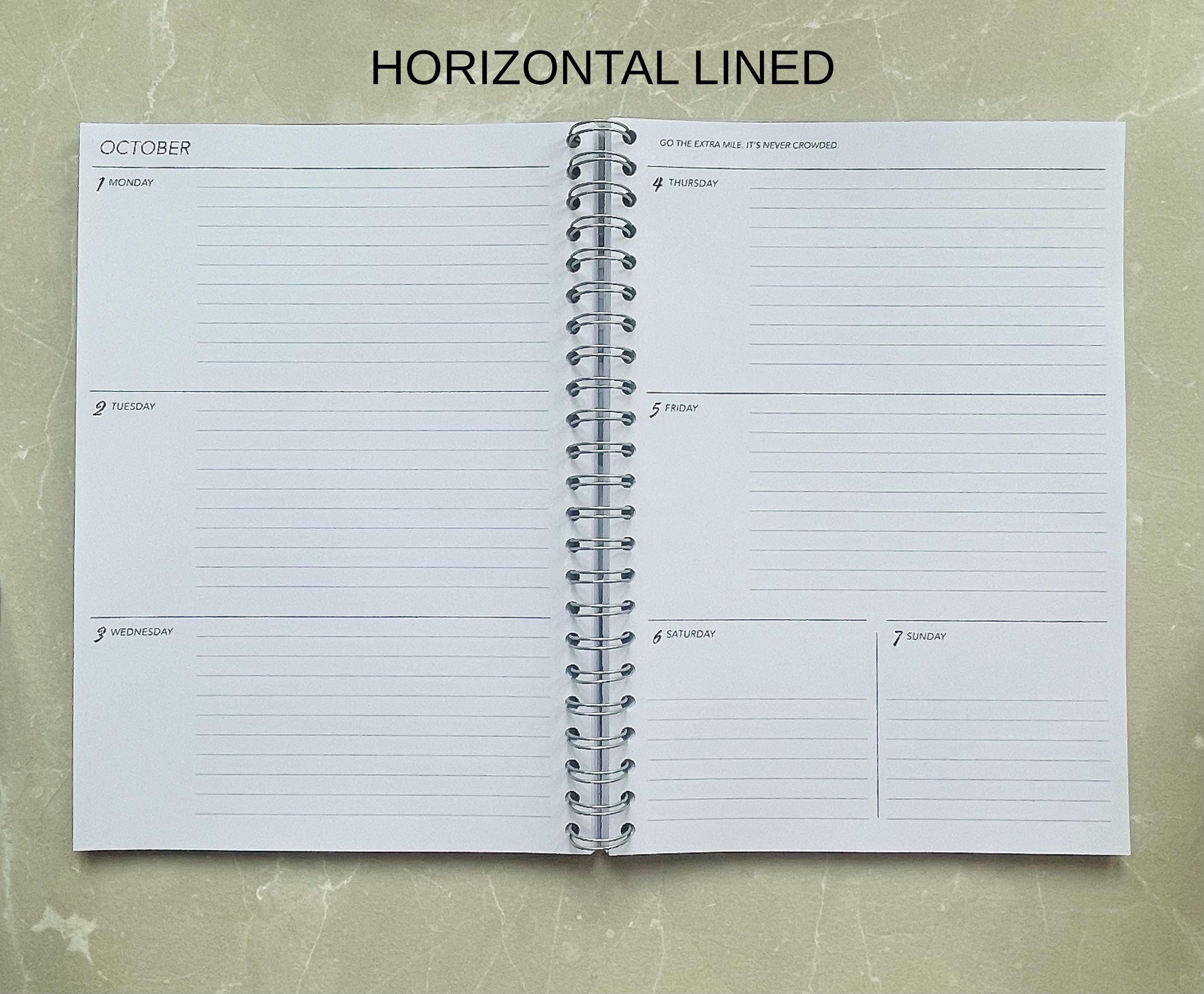 Personalised 2025 Planner - Student Planner - Large Weekly Planner - A4 ...