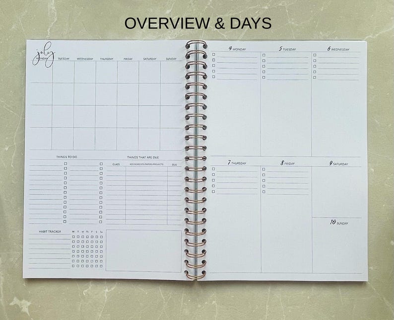 2024-2025 Agenda Large Planner A4 Diary Meal Planner Budget Planner - Etsy