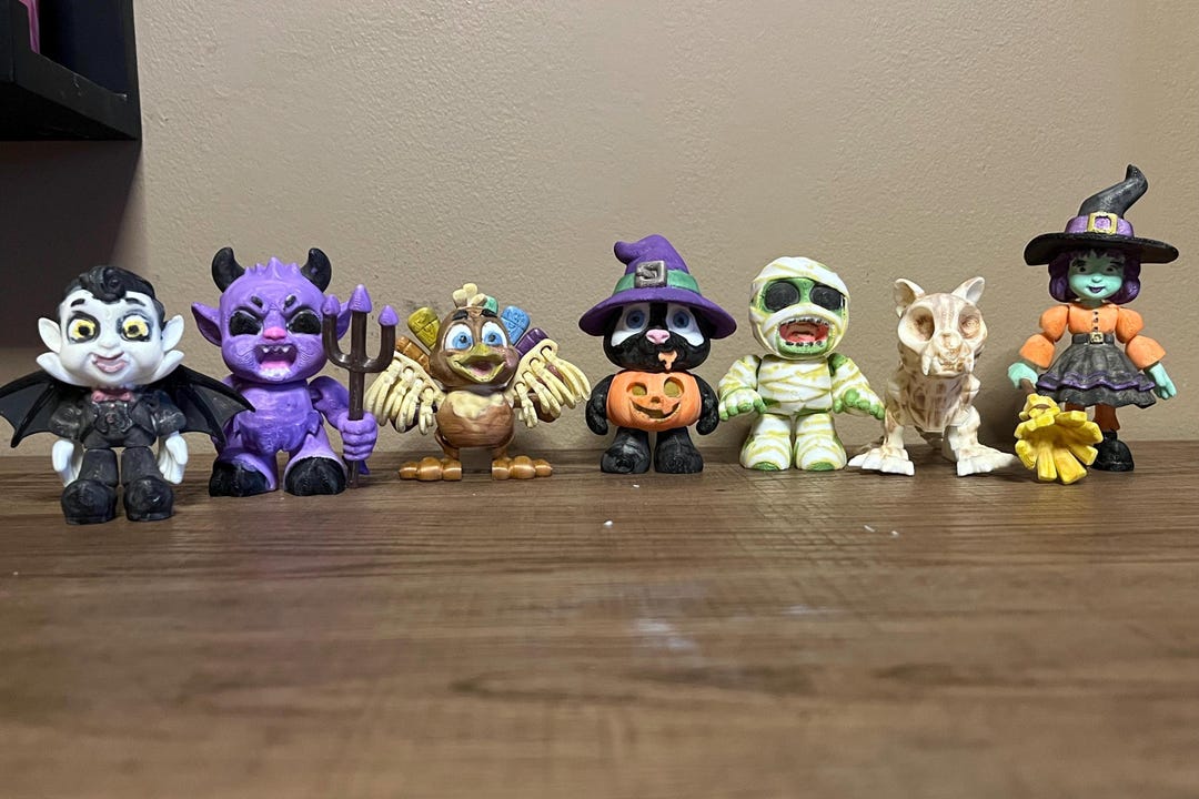 Paintable Fall Flexi Figures - Etsy