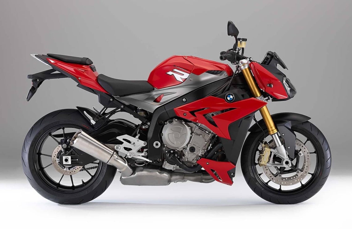 BMW S1000R 2013-2016 1:1 Scale Template - Design Vector Digital ...