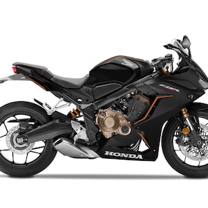 HONDA CBR 650R 2019-2022 1:1 Scale Template - Design Vector Digital ...