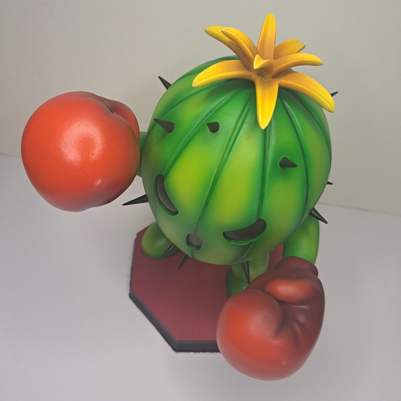 Togemon Figure/ Togemon/ Digimon/ Plant Digimon/ Cactus Digimon/ - Etsy