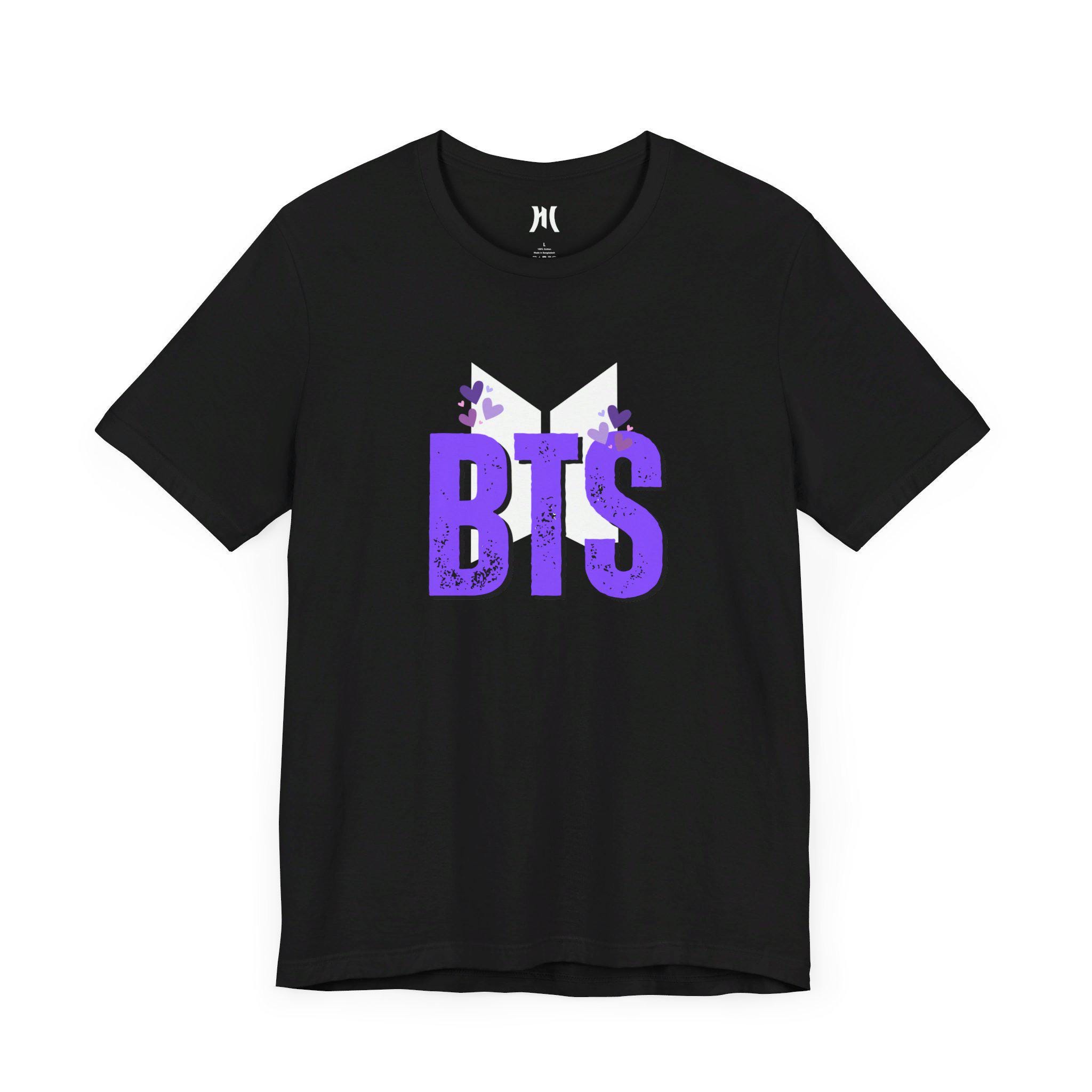 BTS Novelty Graphic T-shirt Merch, Custom Fan Apparel, Bangtan Boys Tee ...