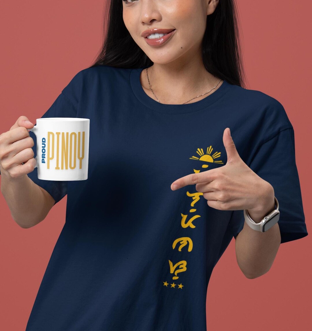 Baybayin "pi-li-pi-na-s" | Men's and Womens' Shirt | Graphic Tee | Graphic T-shirt | Filipino ...