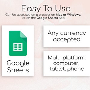 Family and Couples Expense Tracker Spreadsheet, Google Sheets Template ...