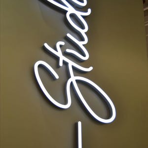 3D Channel Letters, Outdoor Front Illuminated Sign, Custom Backlit ...