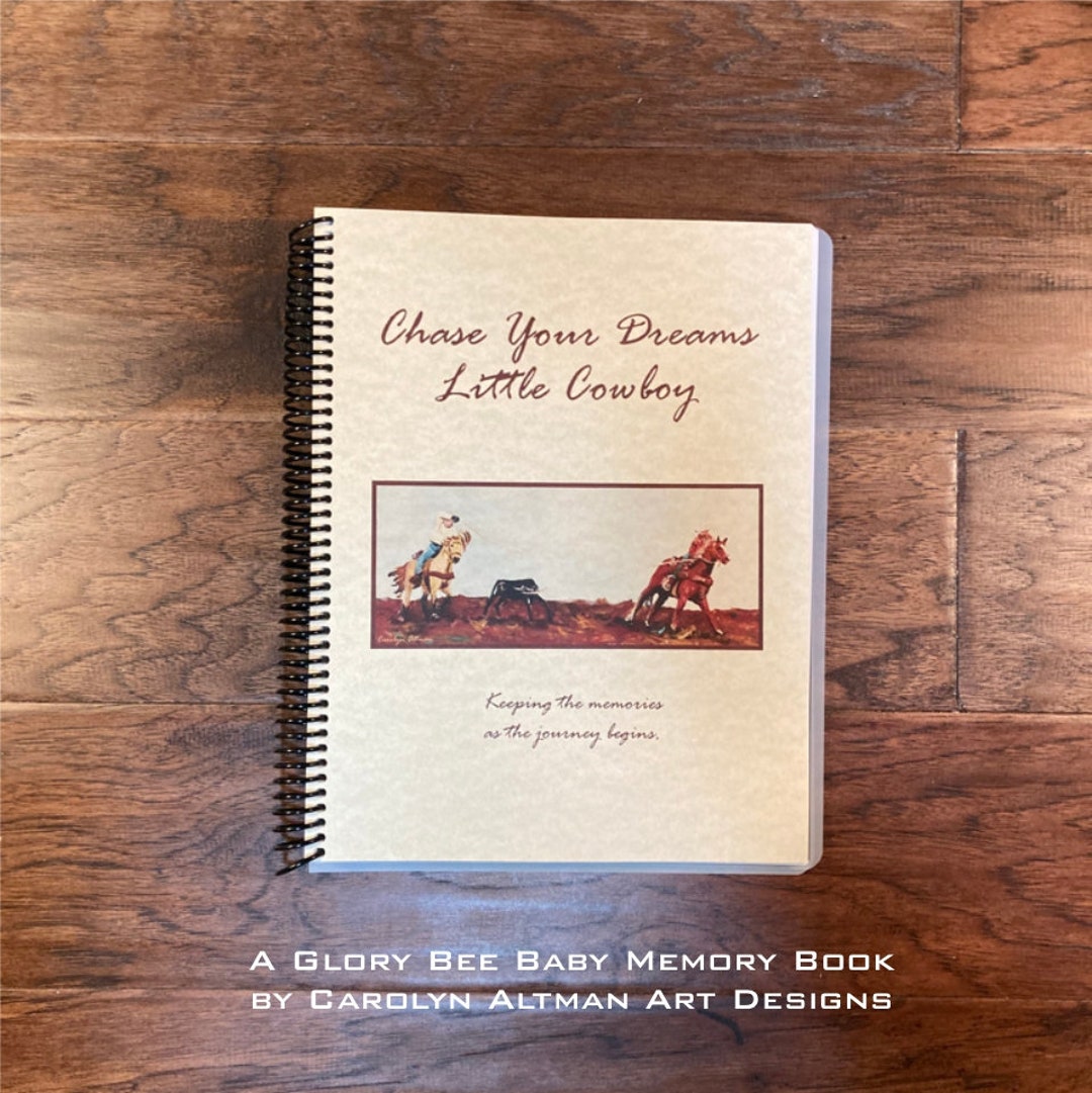 Personalized Cowboy Baby Memory Book | Rodeo Theme Keepsake - Etsy