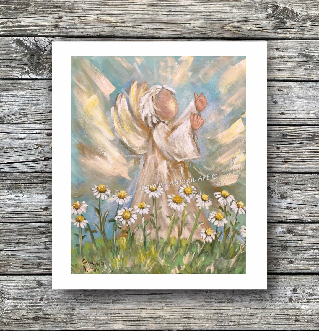 Joy Angel | the Angels Shouted for Joy Art Prints | Joy Angel Original ...