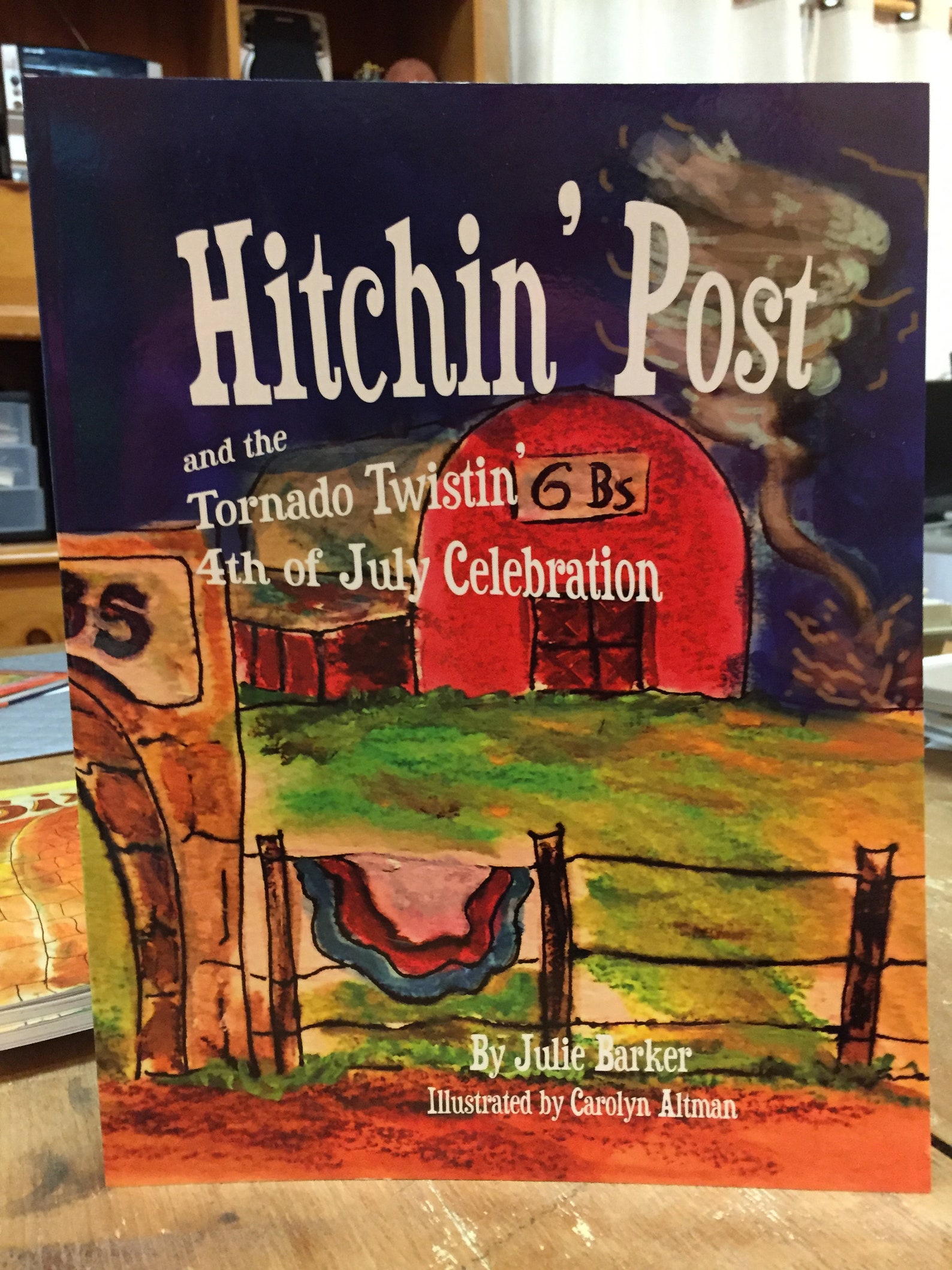 Hitchin' Post and the Tornado Twistin 4th of July | Etsy
