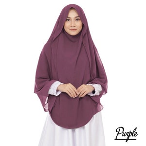 Khimar Niqab Two Layers - Etsy