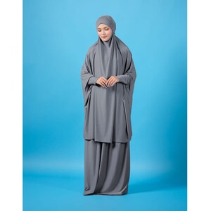 Comfort Daily Wear One Set French Khimar With Skirt - Muslim Prayer ...