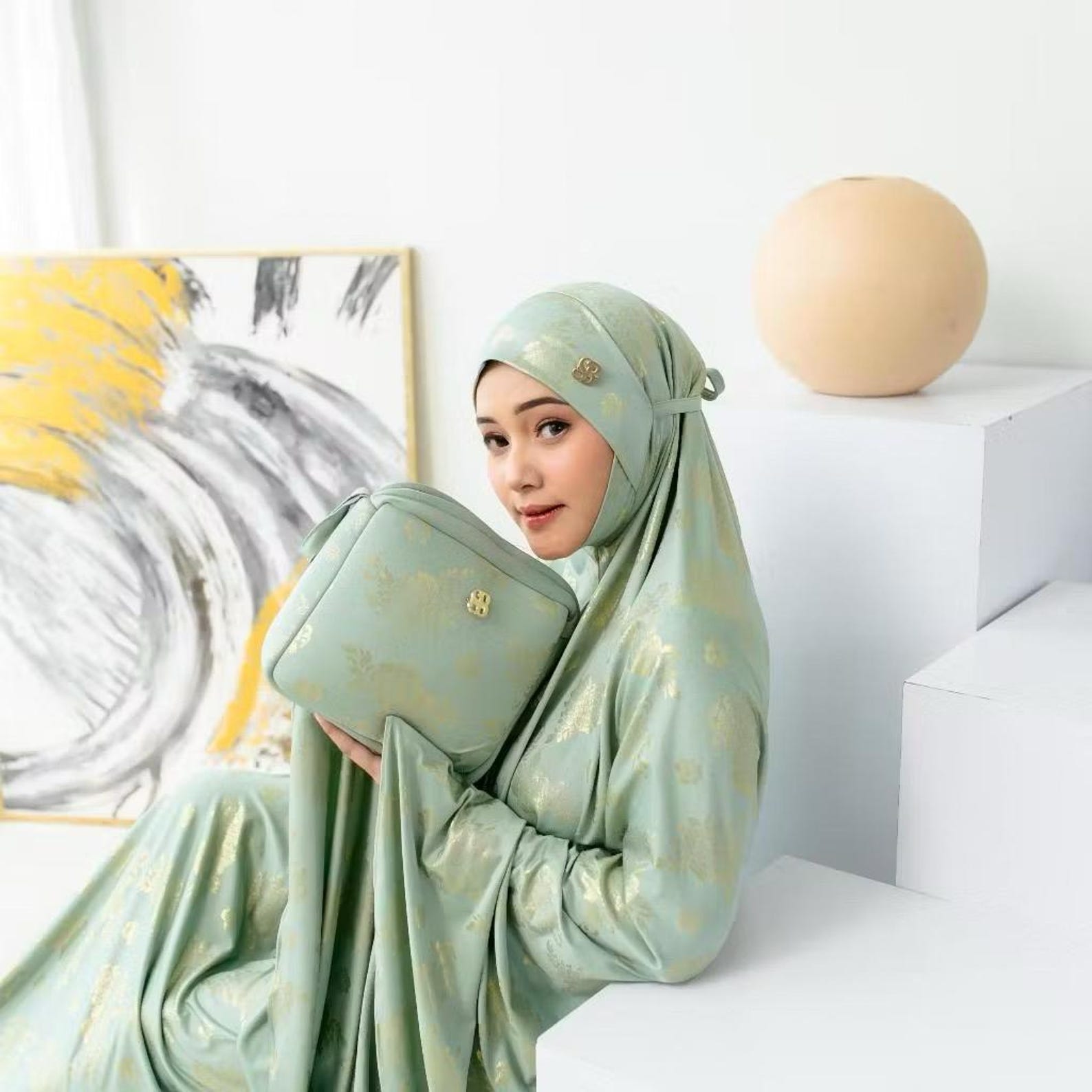 Comfort Daily One Set Praying Dress New Sakura - Muslim Prayer Clothes ...