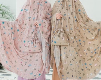 Comfort One Set Muslim Prayer Dress Rayon Cotton Jagger Muslim Prayer ...