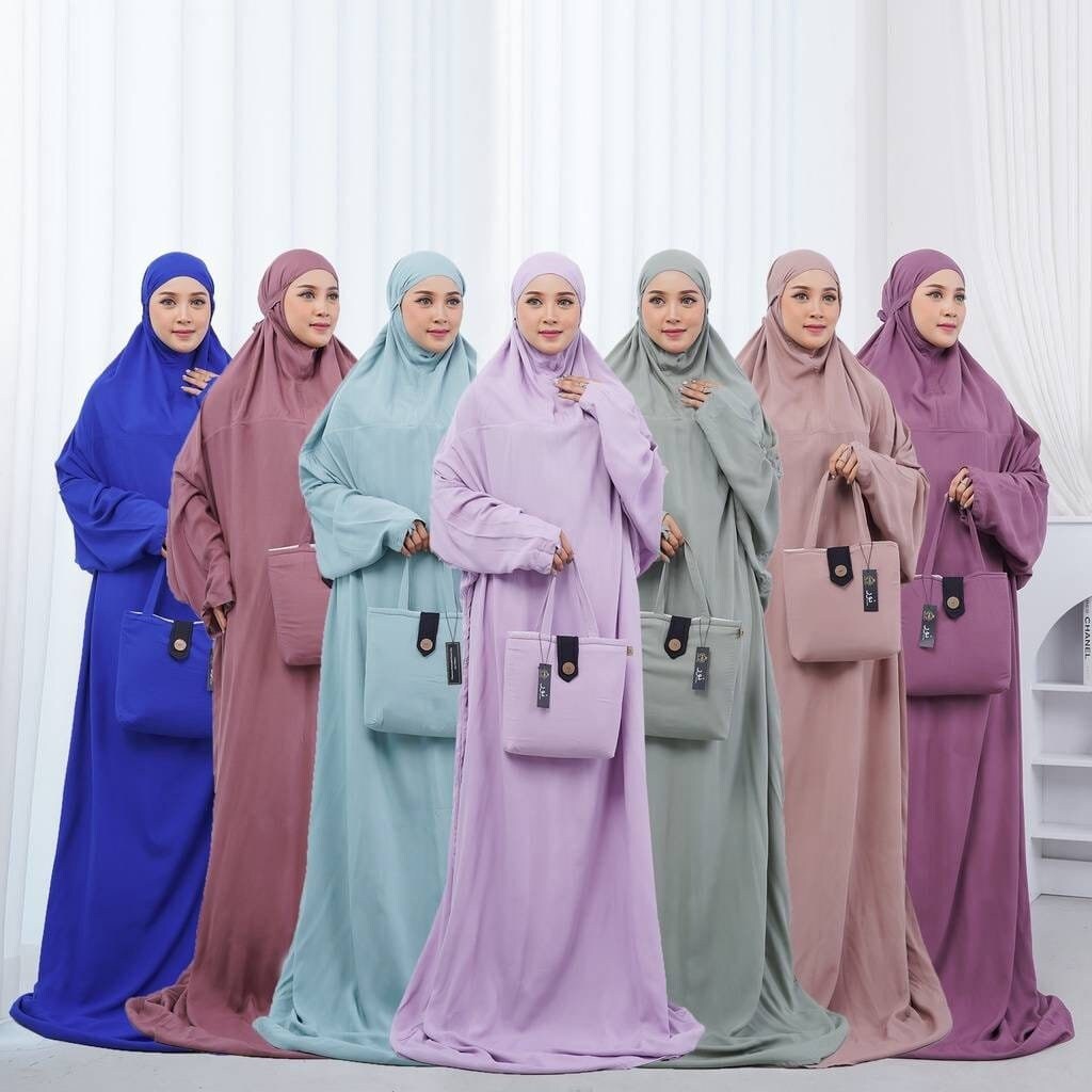 Comfort Daily Overall Praying Dress - Muslim Prayer Clothes Indonesian ...