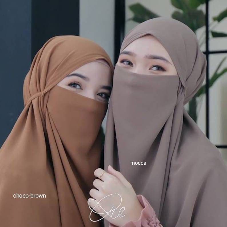 Beautiful Instant Khimar Niqab Two Layers - Indonesian Local Production - Etsy
