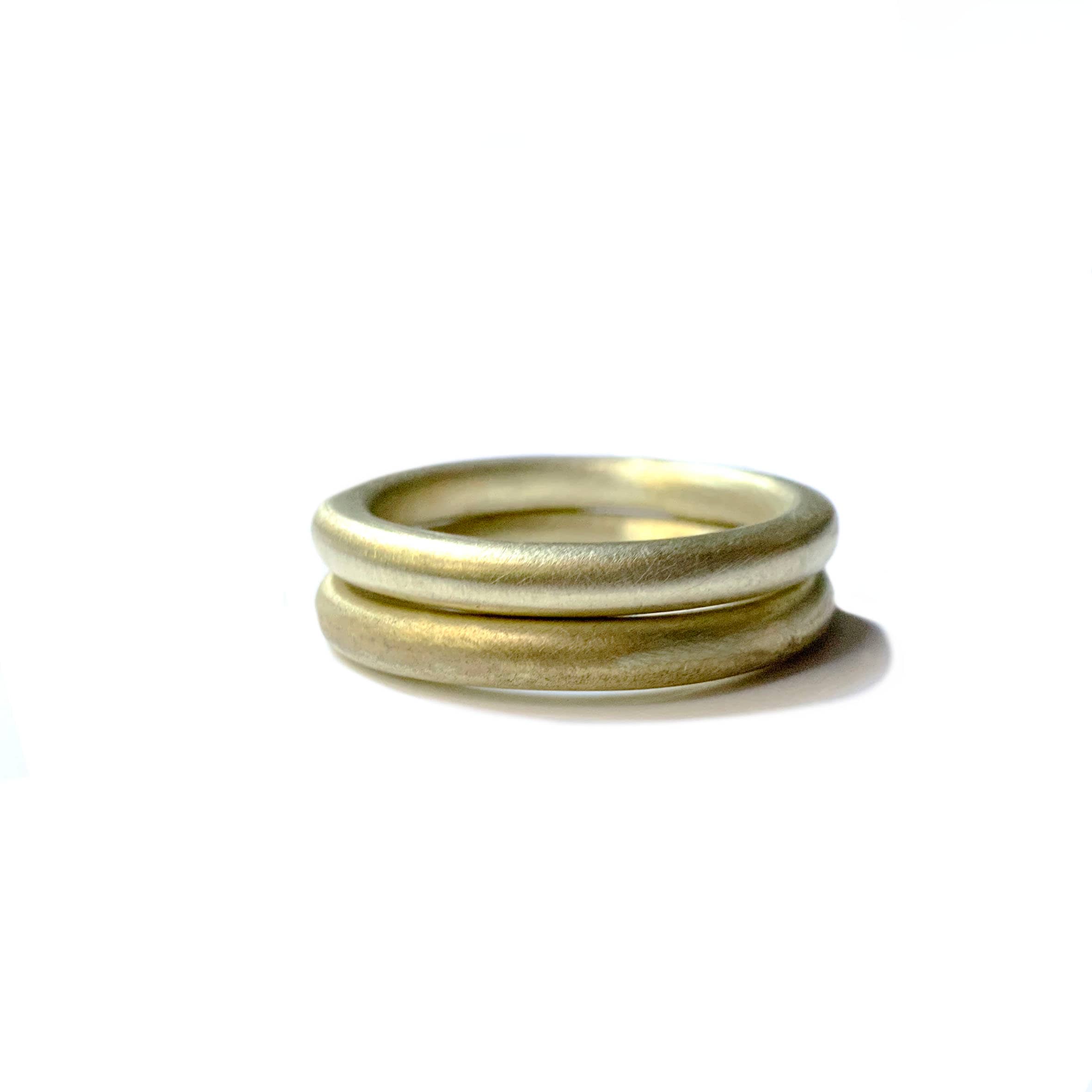 Brass Unisex Stacking Thick Donut Ring - Etsy