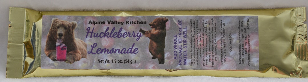 Huckleberry Lemonade, Huckleberry, Drink - Etsy
