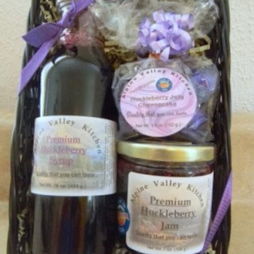 Huckleberry Lover's Gift Box - Etsy