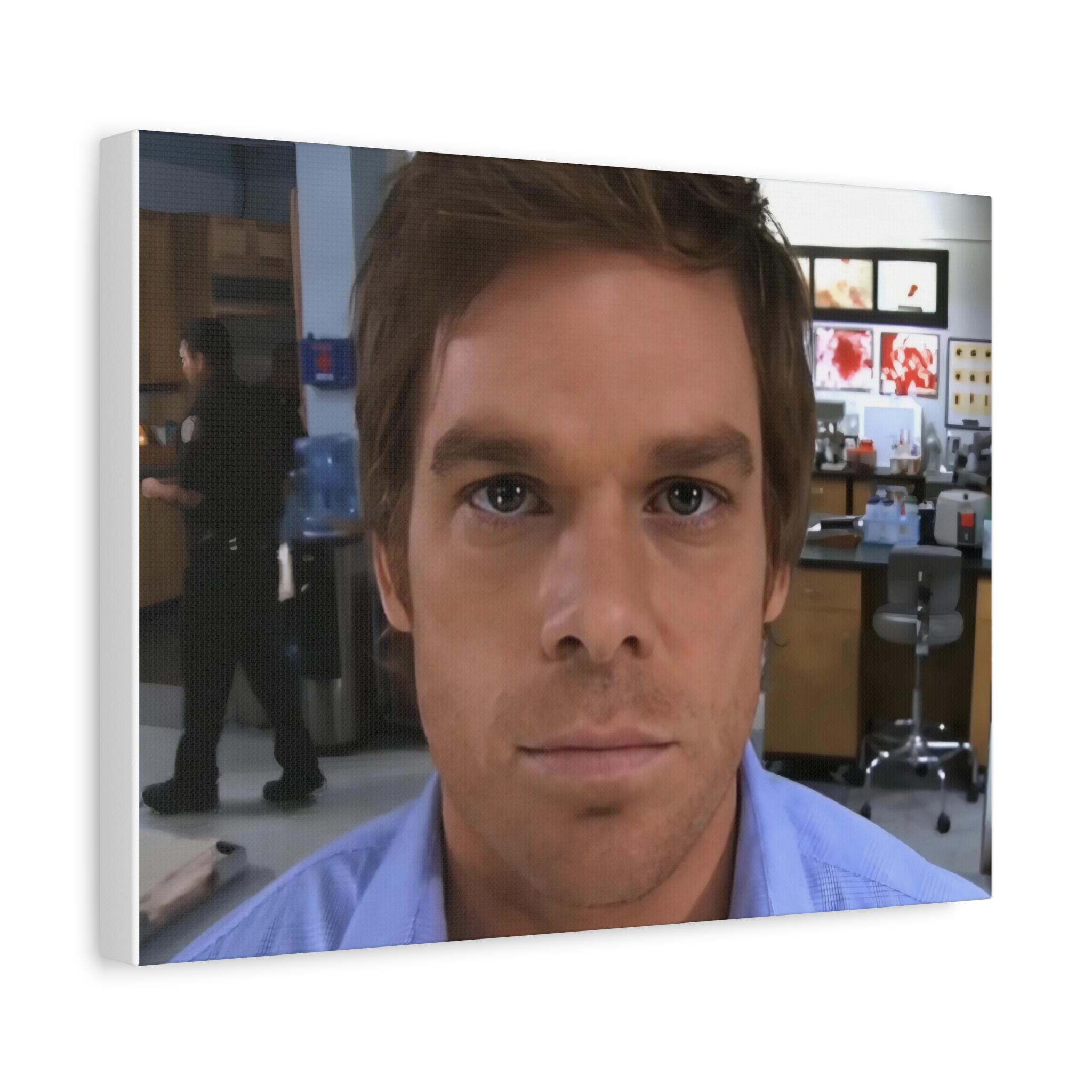 Hello, Dexter Morgan - Matte Canvas Print - Etsy