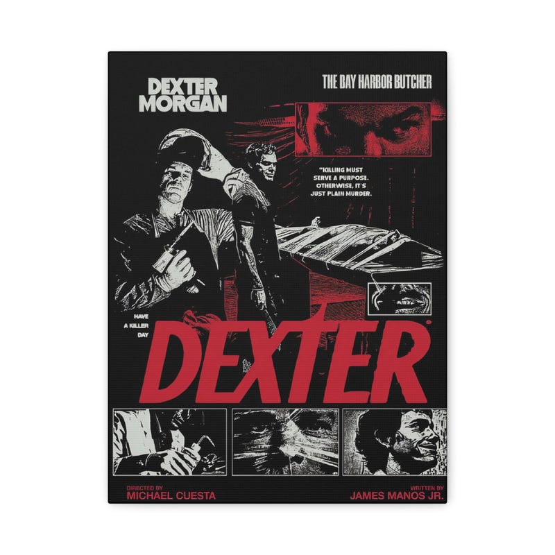 Dexter Poster - Etsy