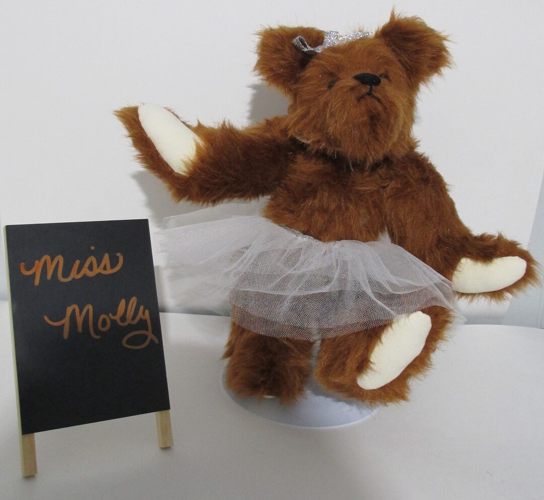 Miss Molly Ballerina Bear - Etsy