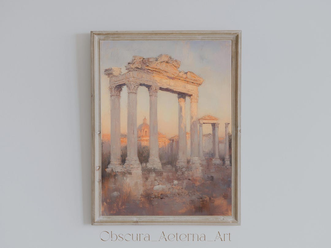 Ethereal Ruins | Light Academia Printable, Antique Architecture Wall ...