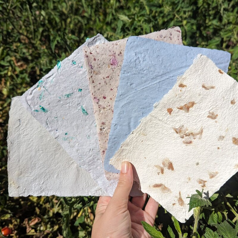 Handmade Paper Cards - Etsy