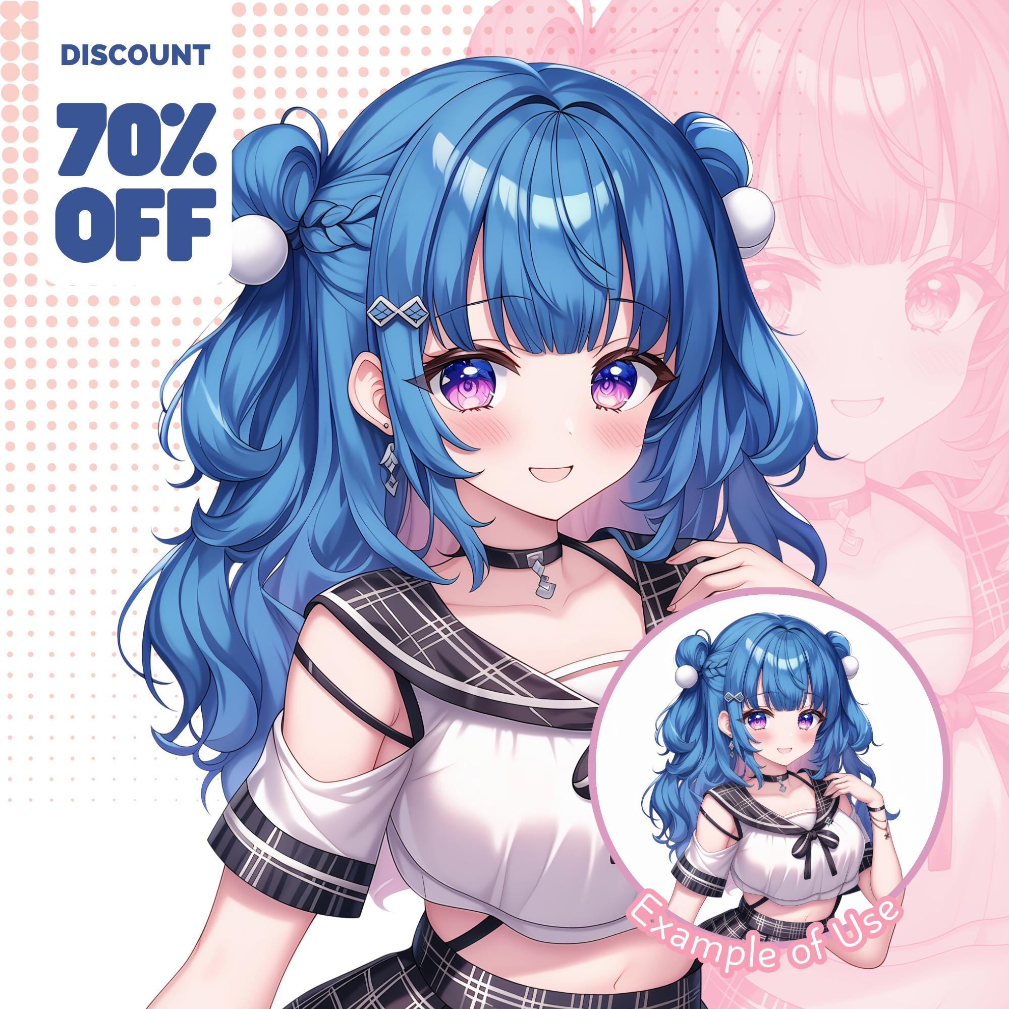 CUSTOM PFP ANIME Twitch Avatar, Anime Portrait, Anime Illustration, Pfp ...