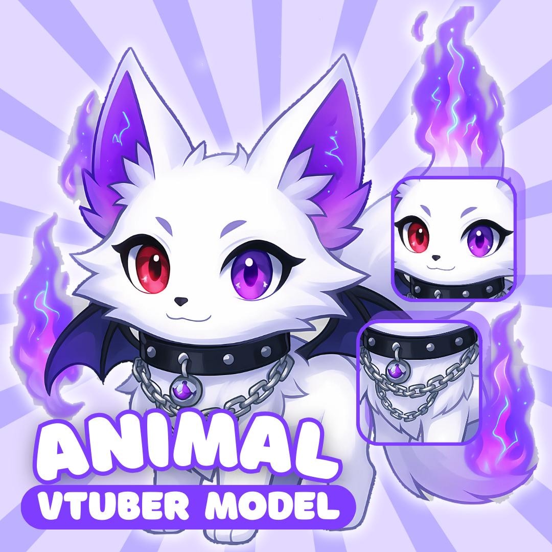 Custom Vtuber Pet | Custom Vtuber Mascot, Cute Vtuber Pet, Animal ...