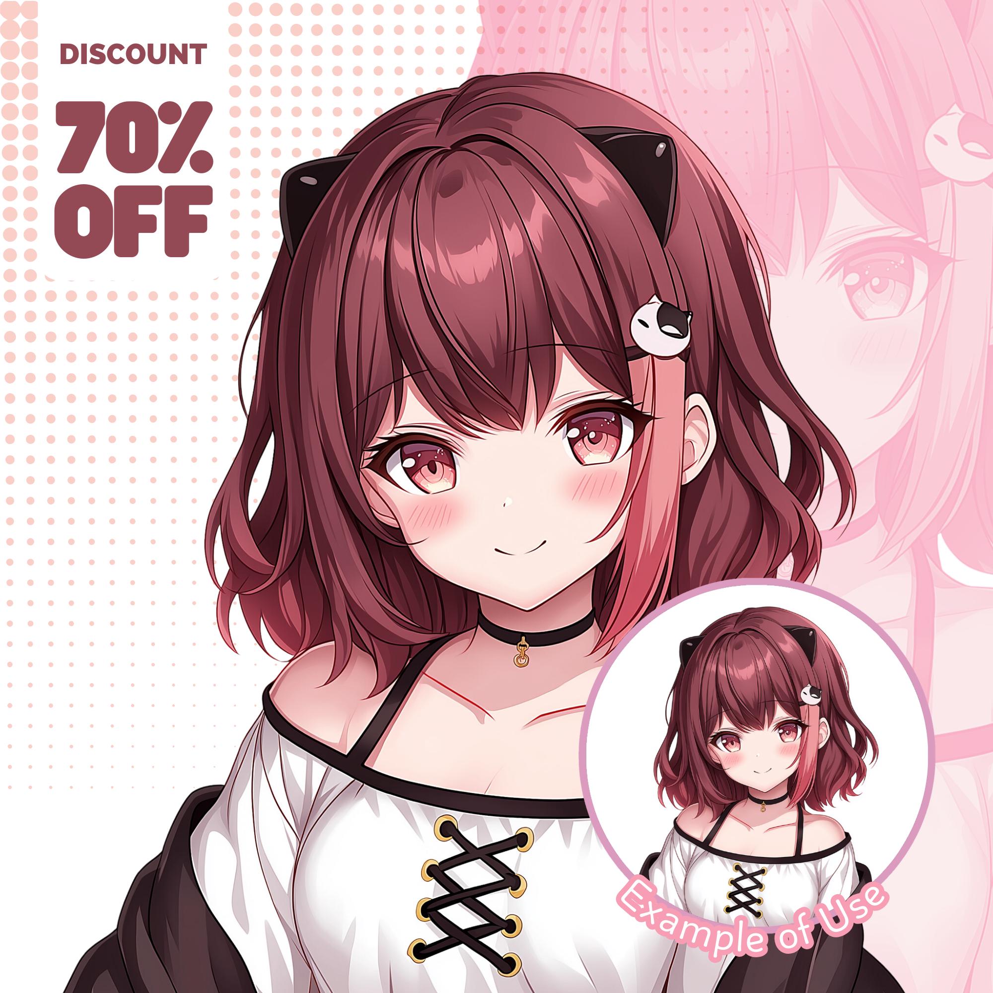 CUSTOM PFP ANIME Twitch Avatar, Anime Portrait, Anime Illustration, Pfp ...