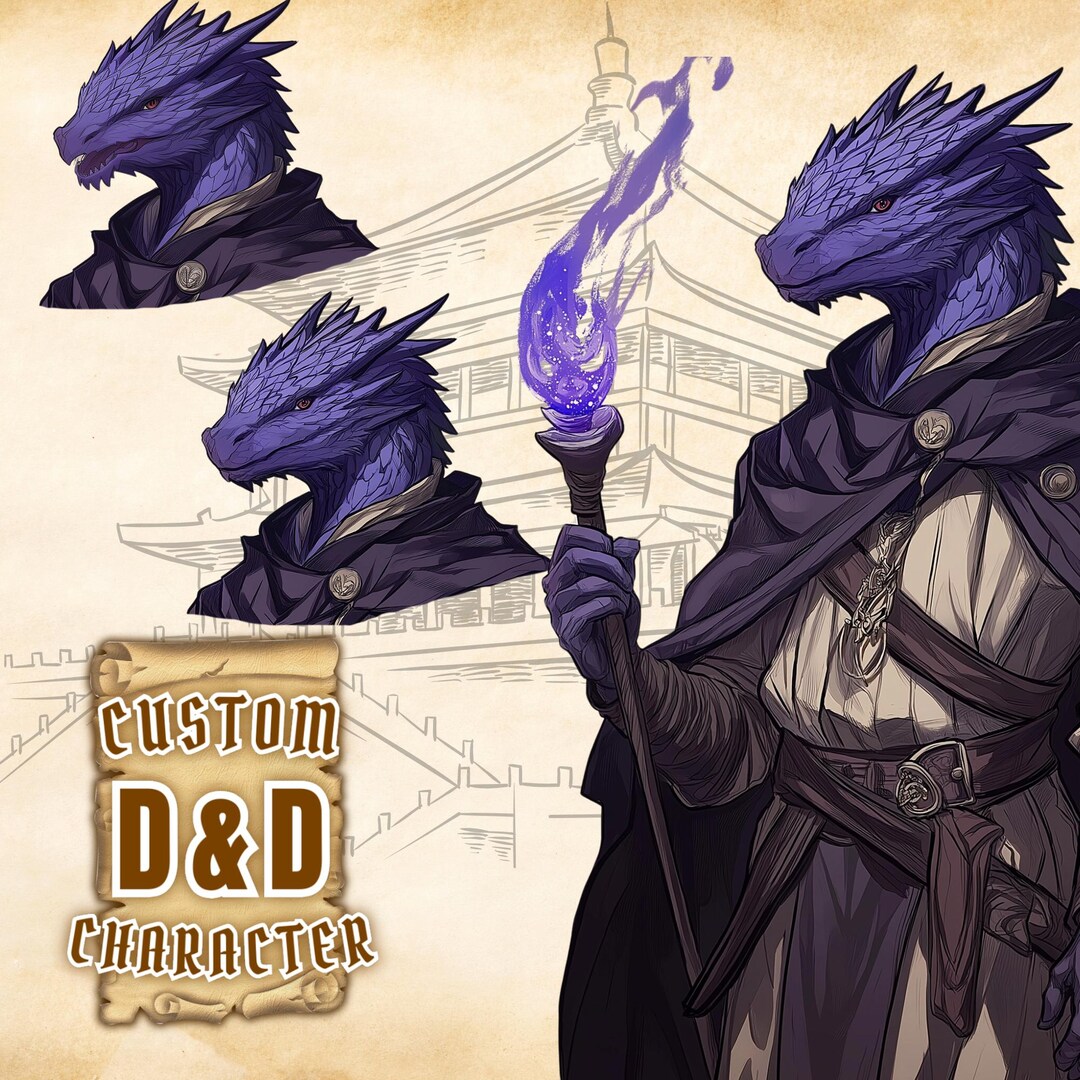Custom DND Character, Dnd, DND Portrait, Custom Fantasy Character, Dnd ...