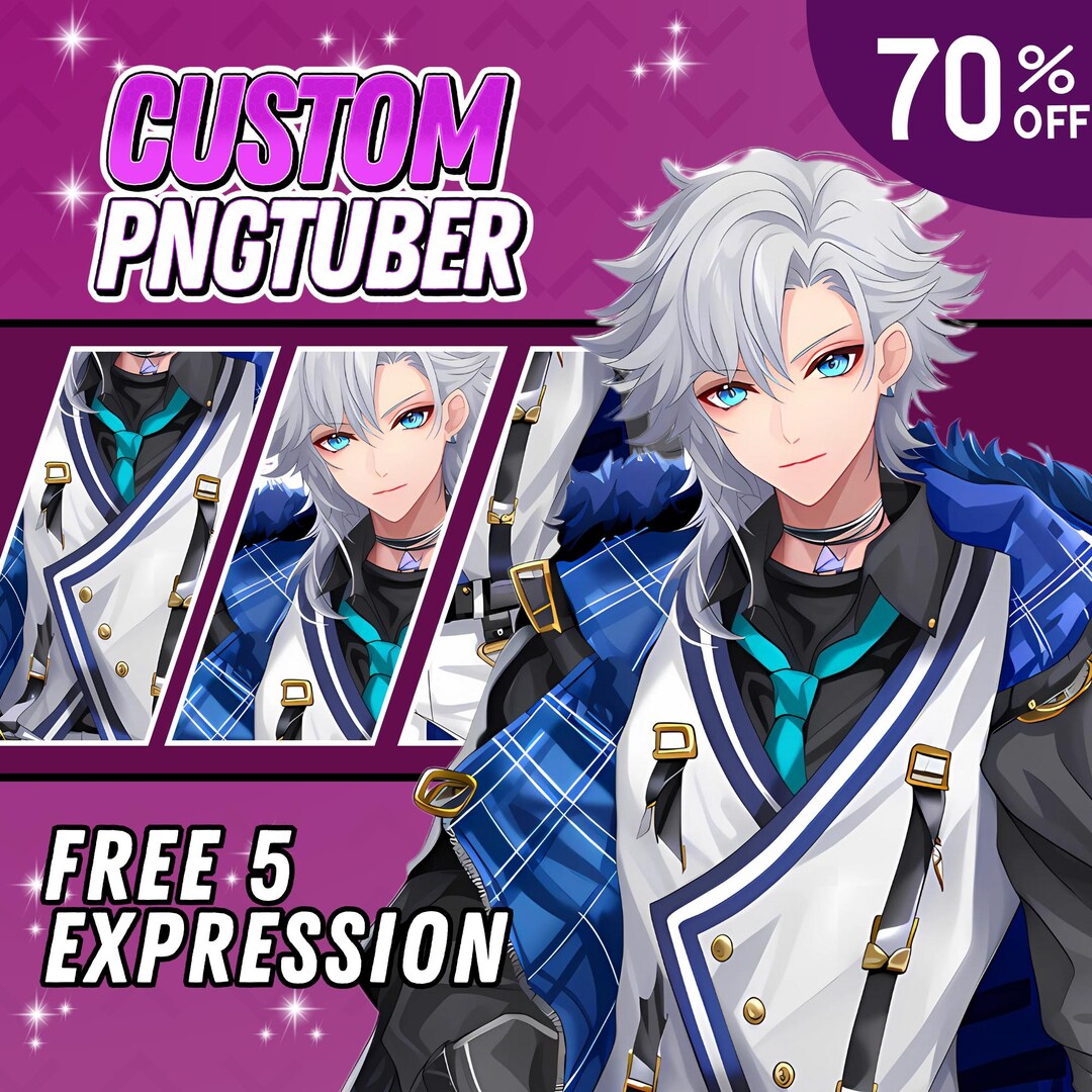 CUSTOM PNGTUBER | Model Pngtuber, Pngtuber, Pngtuber Avatar, Twitch ...