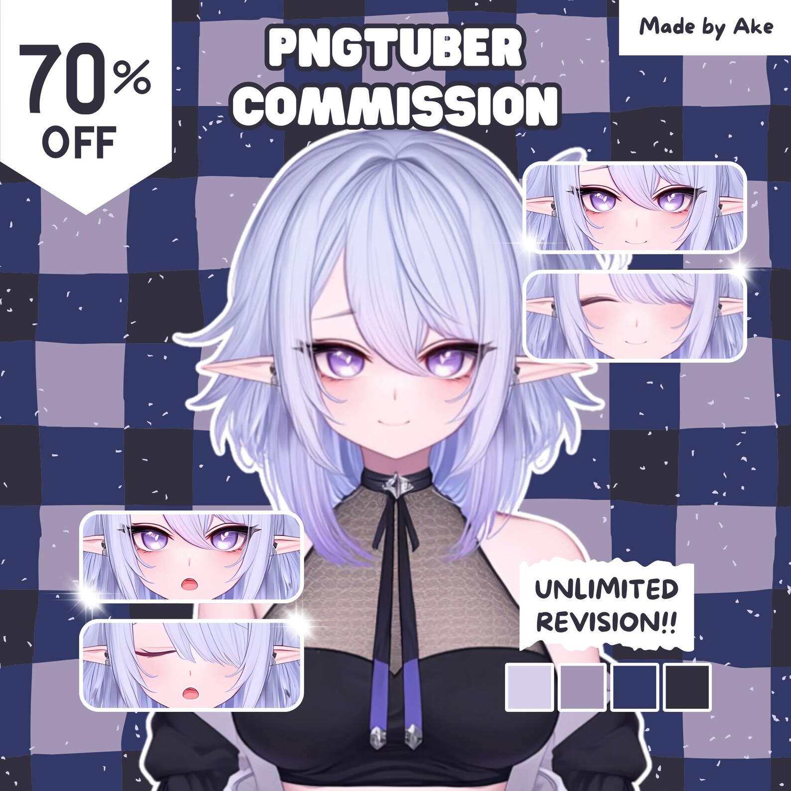 CUSTOM PNGTUBER MODEL Pngtuber, Png Tuber, Twitch Pngtuber, Pngtuber ...