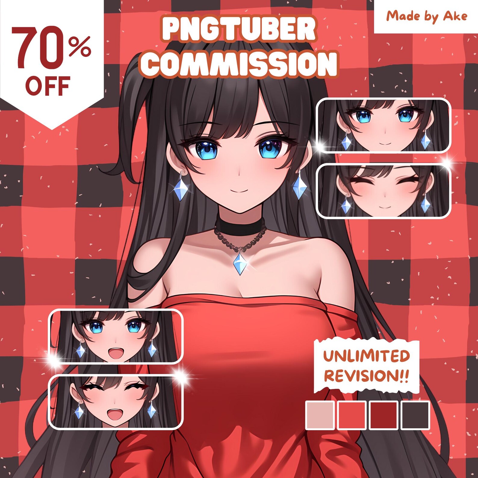 CUSTOM PNGTUBER MODEL Pngtuber, Png Tuber, Twitch Pngtuber, Pngtuber ...