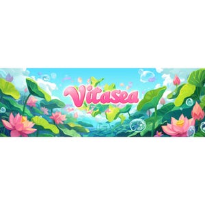 CUSTOM TWITCH BANNER | Custom Chibi Cute Banner, Banner Design, Youtube ...