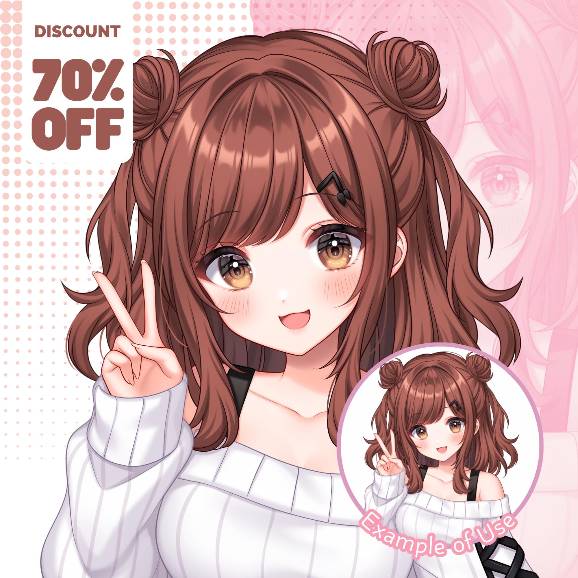 CUSTOM PFP ANIME Twitch Avatar, Anime Portrait, Anime Illustration, Pfp ...