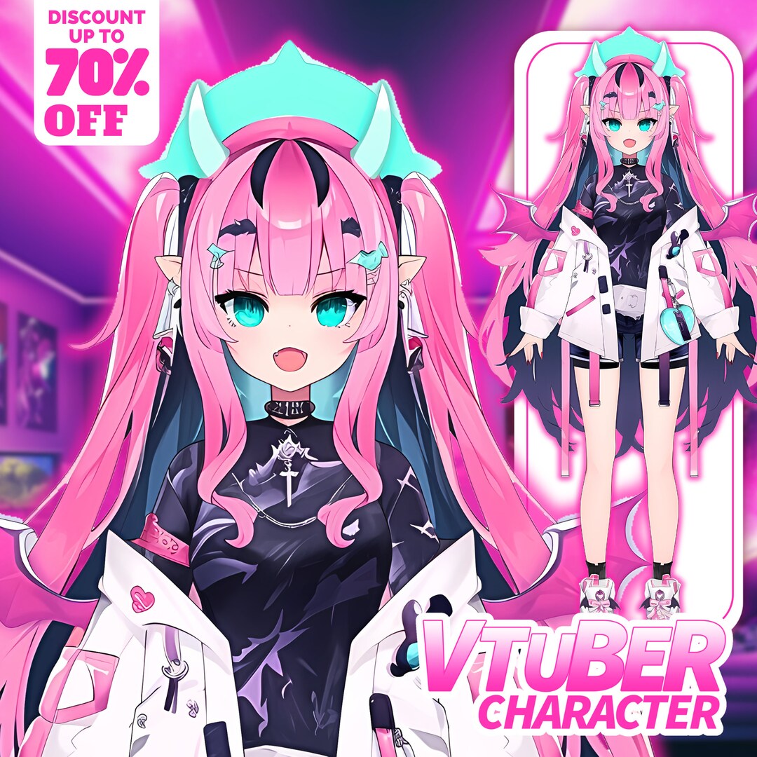 CUSTOM Live2d Vtuber Commission, Vtuber Assets, Live2d Model Commission ...