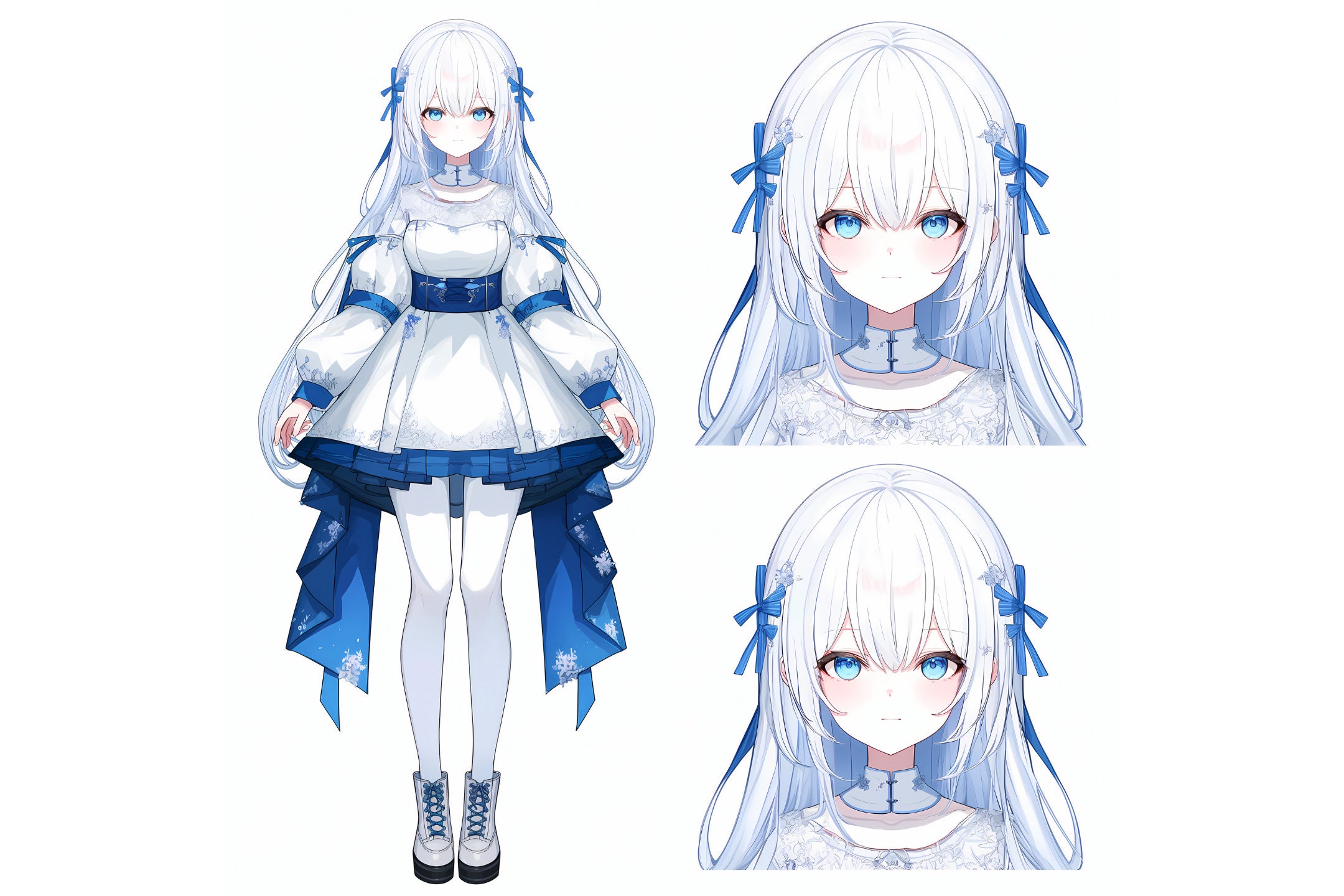 CUSTOM Vtuber Model for Commercial Use, Vtuber Model, Vtuber Character ...