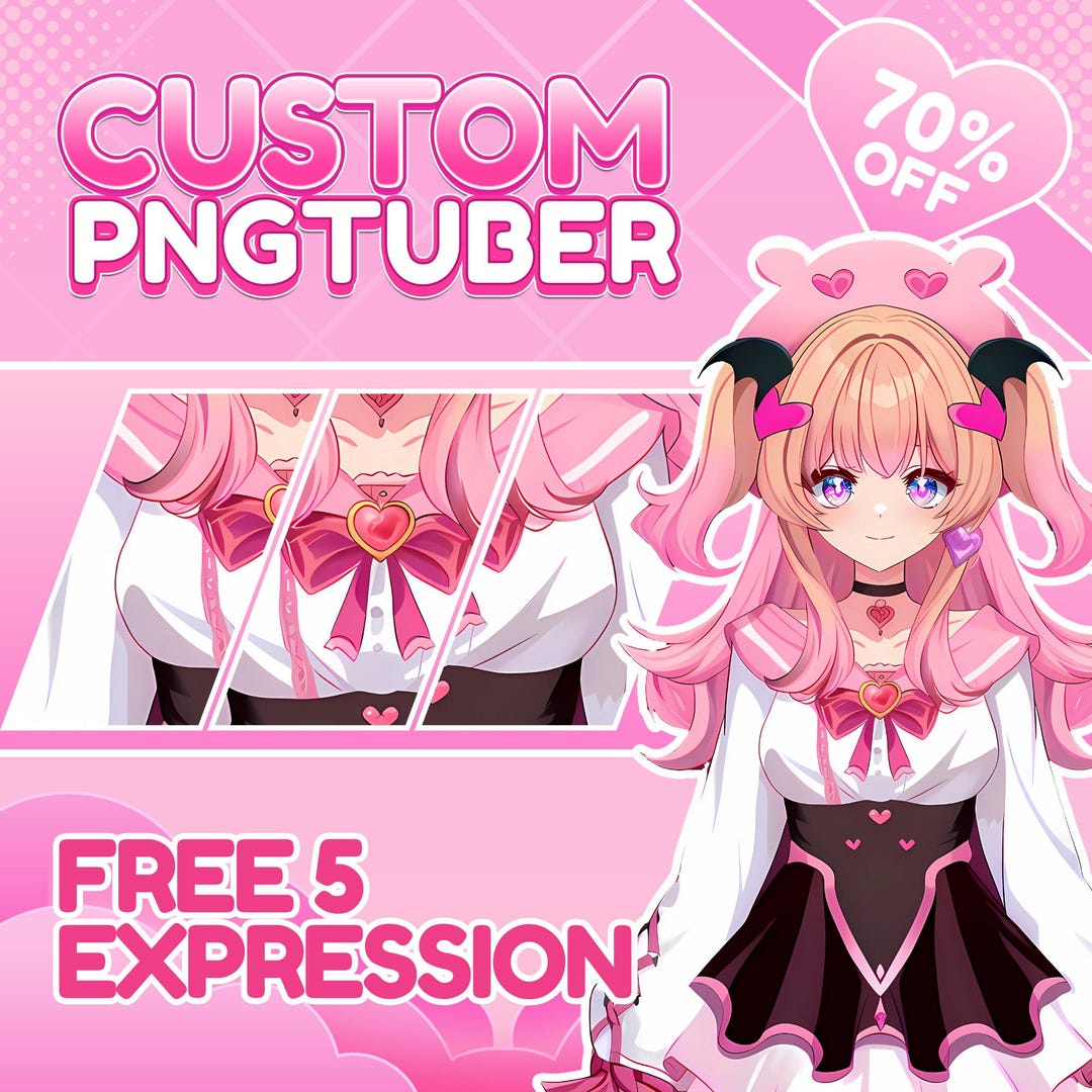 CUSTOM PNGTUBER | Model Pngtuber, Pngtuber, Pngtuber Avatar, Twitch ...
