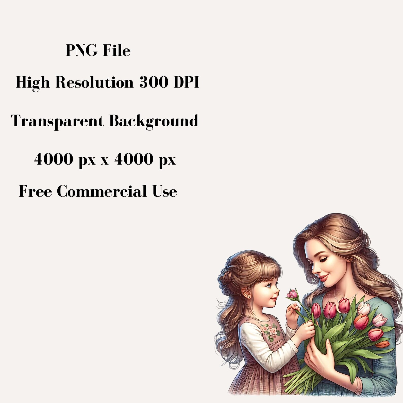 16 Mom and Daughter Clipart, Mom and Baby Clipart, Mother's Day Clipart ...