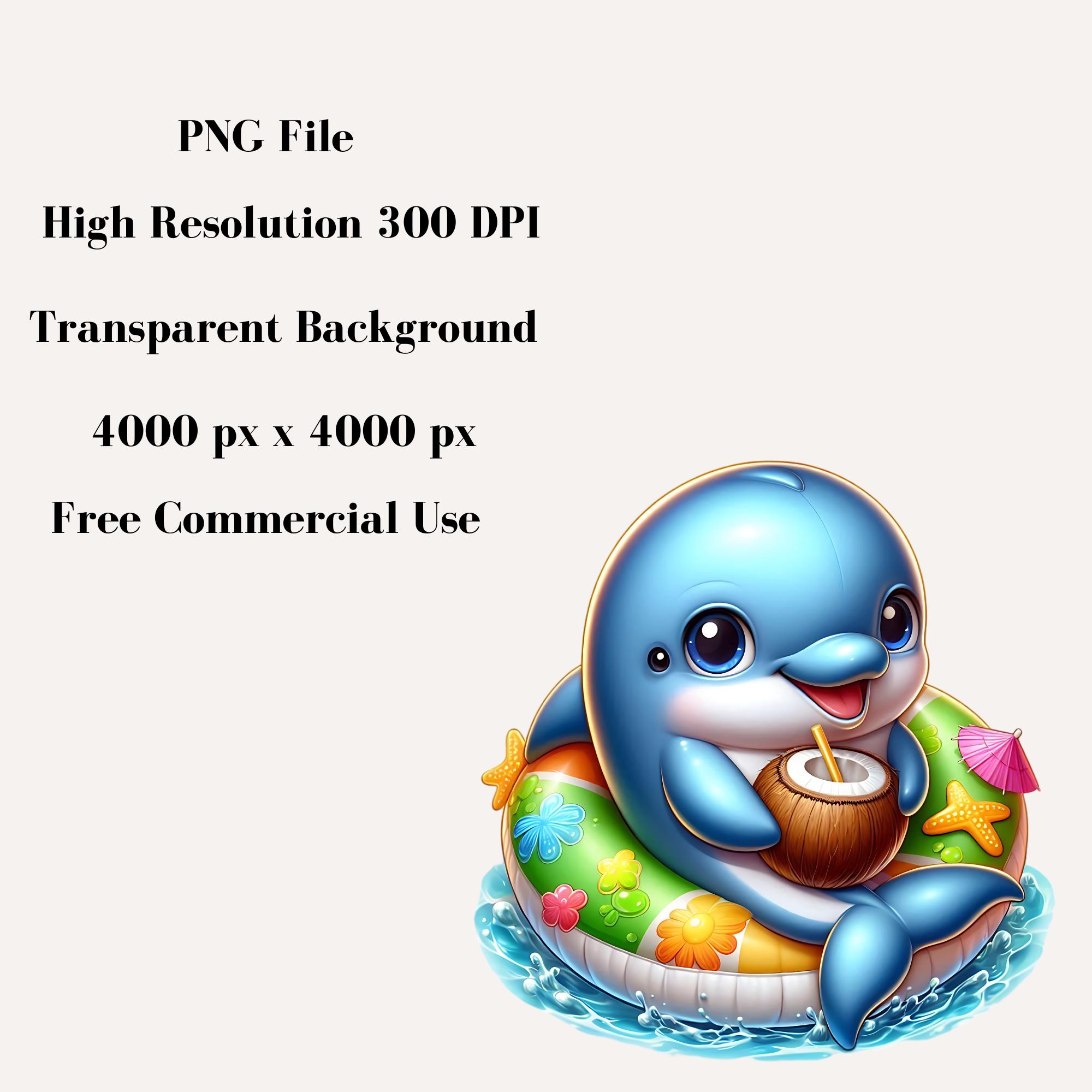 23 Summer Beach Animals Clipart, Cute Summer Animals Clipart, Summer ...