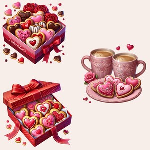 23 Sweet Valentine's Day Clipart, Valentines Candy Clipart, Valentine's ...