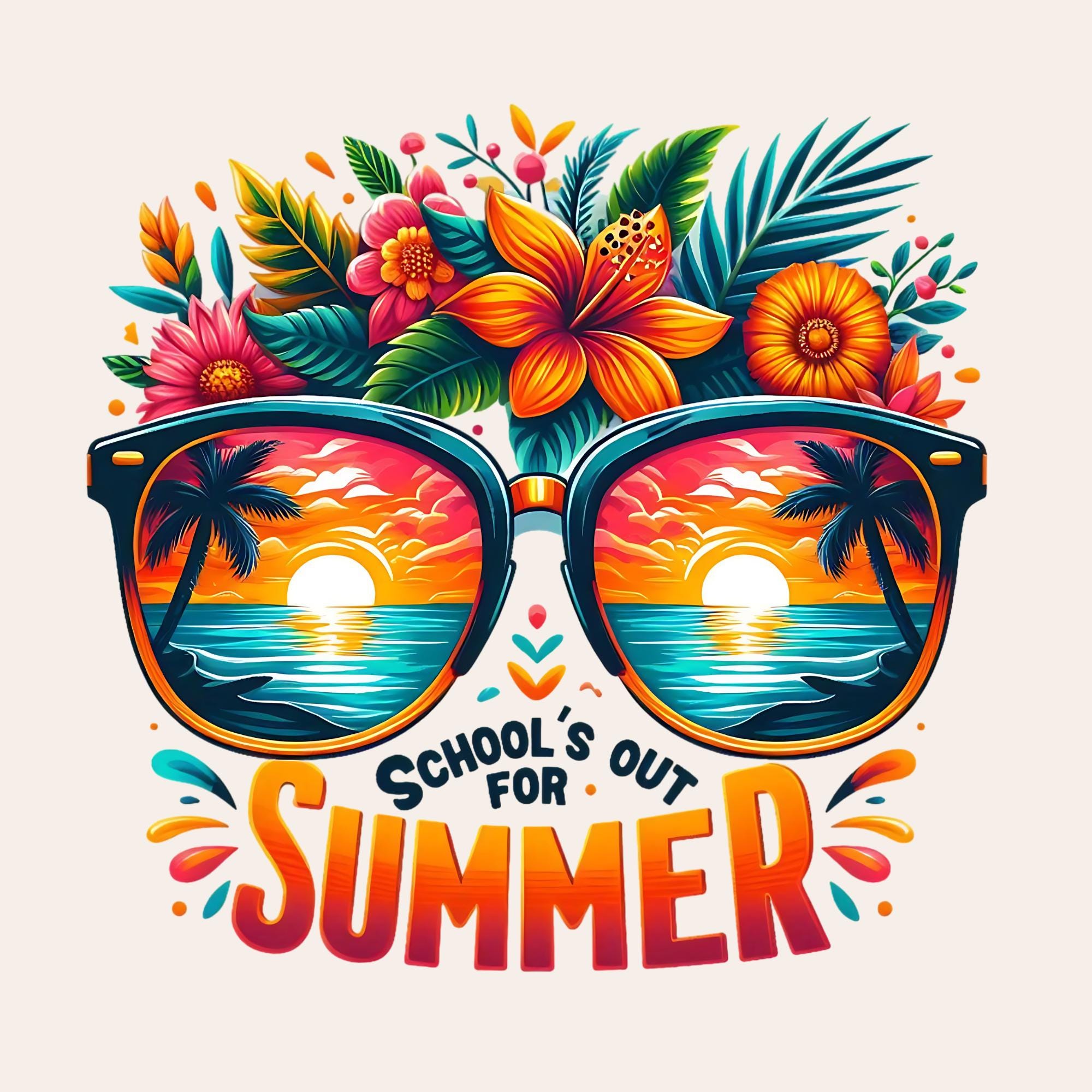 School's Out for Summer PNG, Last Day of School PNG, Schools Out for ...