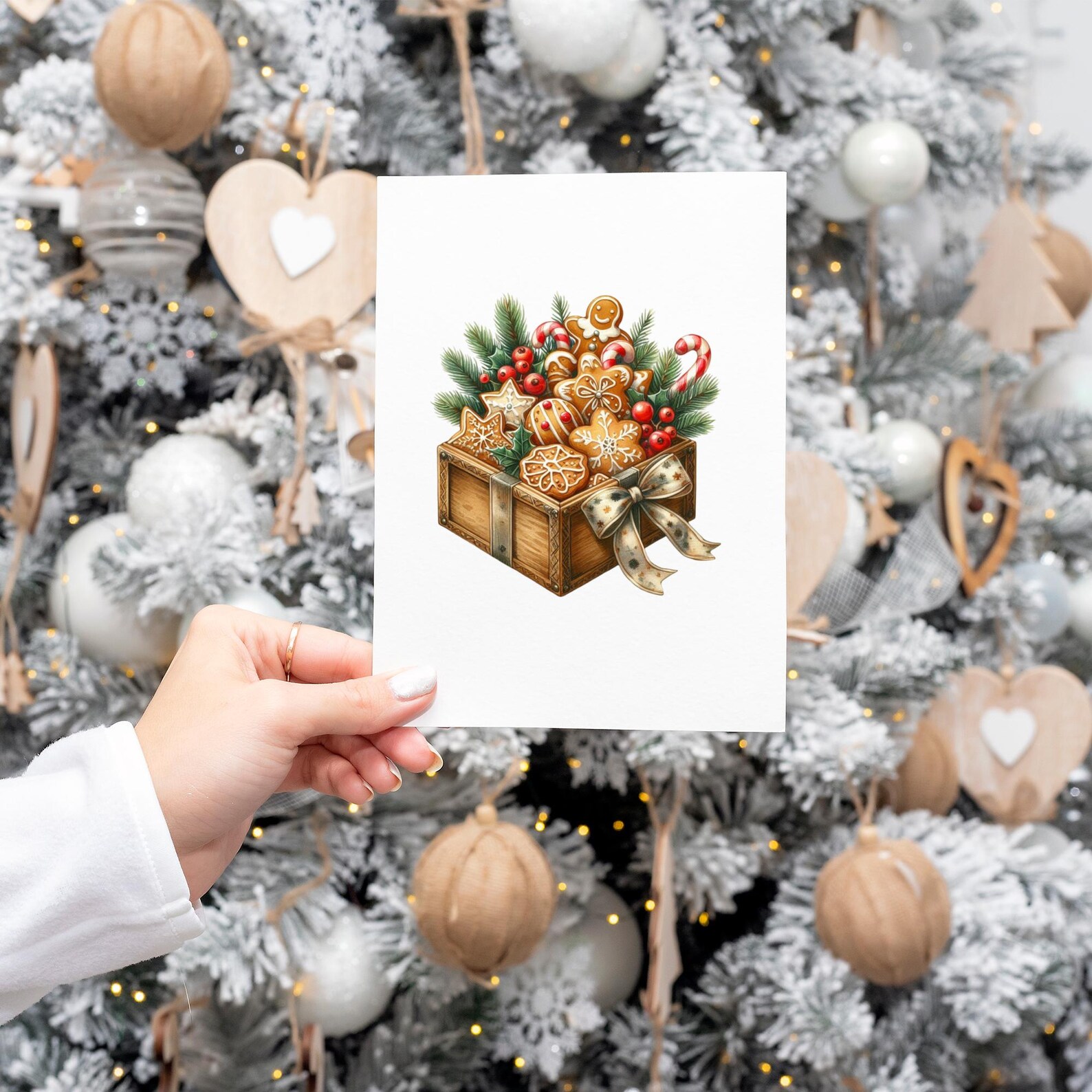 15 Christmas Cookies Clipart, Christmas Cookies Box PNG, Cute Christmas ...