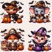 22 Halloween Animals Clipart, Cute Halloween Animals PNG, Halloween ...