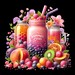 24 Summer Bubble Tea Clipart, Bubble Tea PNG Bundle, Cute Boba Tea ...