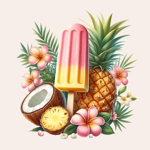 19 Summer Popsicle Clipart, Cute Summer Popsicle PNG, Summer Ice Cream ...