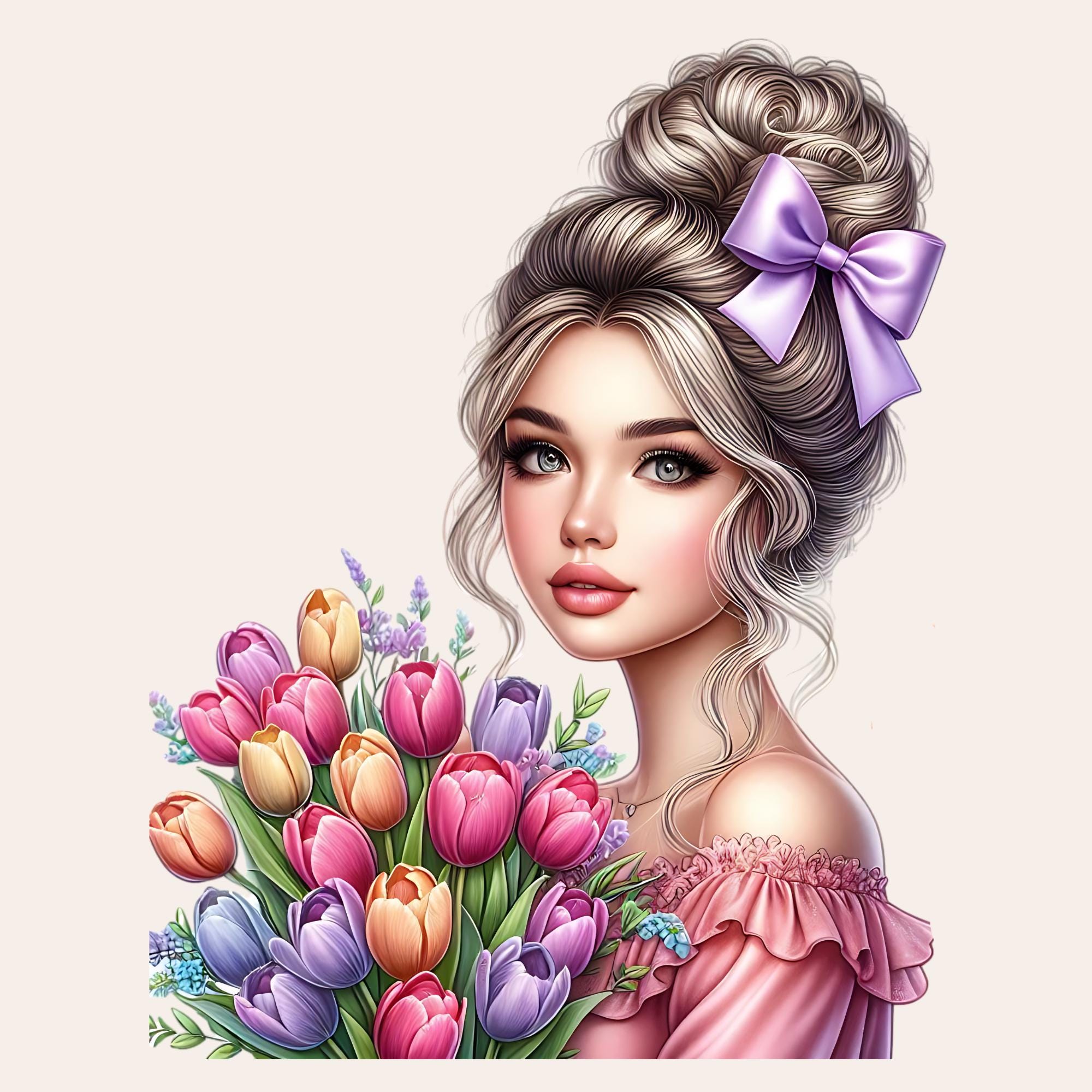 16 Mom and Daughter Clipart, Mom and Baby Clipart, Mother's Day Clipart ...