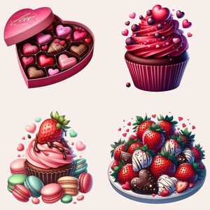 23 Sweet Valentine's Day Clipart, Valentines Candy Clipart, Valentine's ...