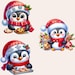 18 Winter Penguin Clipart, Christmas Penguin PNG, Cute Penguin Clipart ...